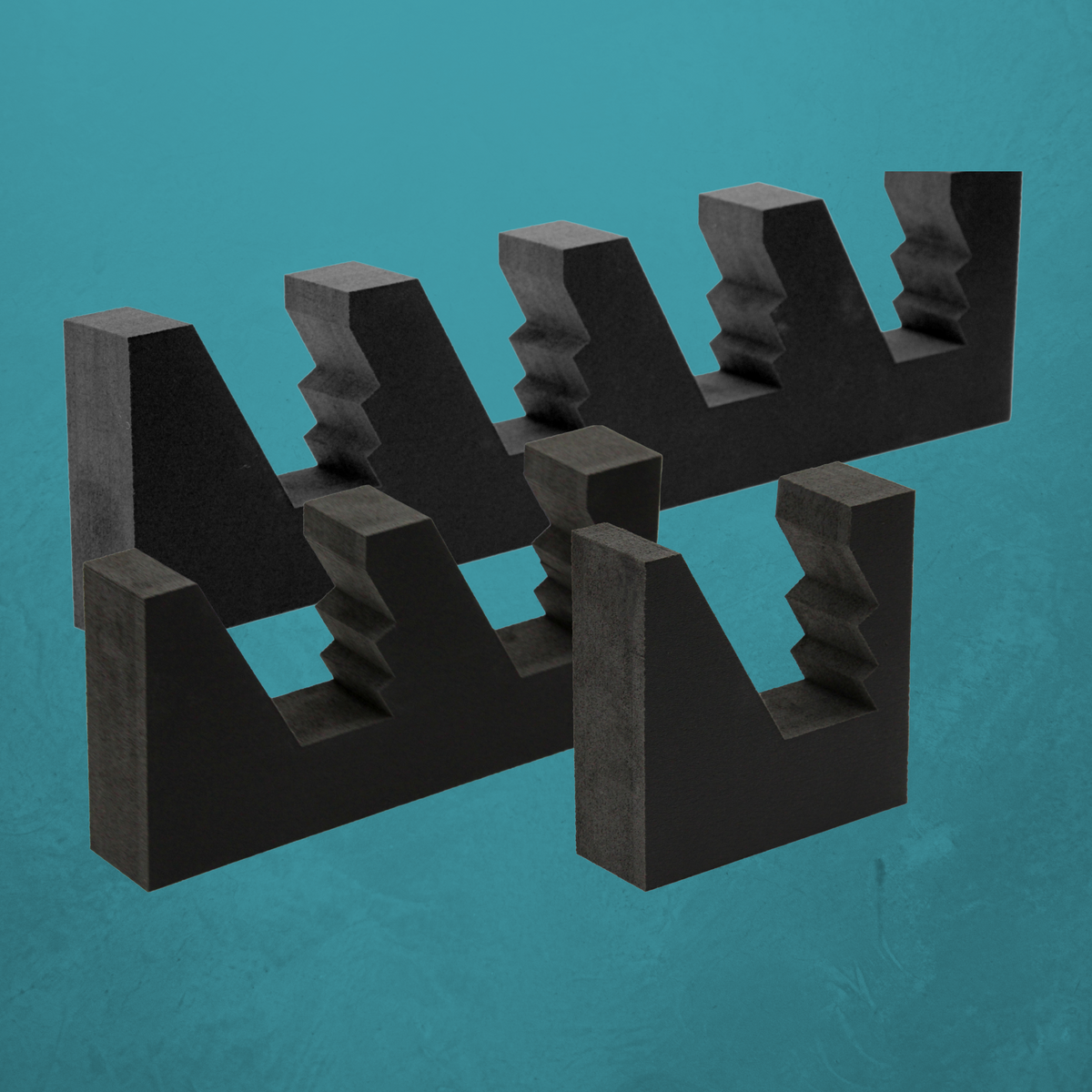 Angled Wavy Grooves – PolarWhale.com